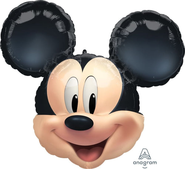 25" Mickey Mouse Head Balloon - Disney Character Party Decoration – The ...